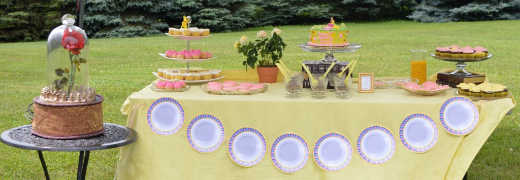 Princess Belle Inspired Party: Decor, Activities and Party Favors ...